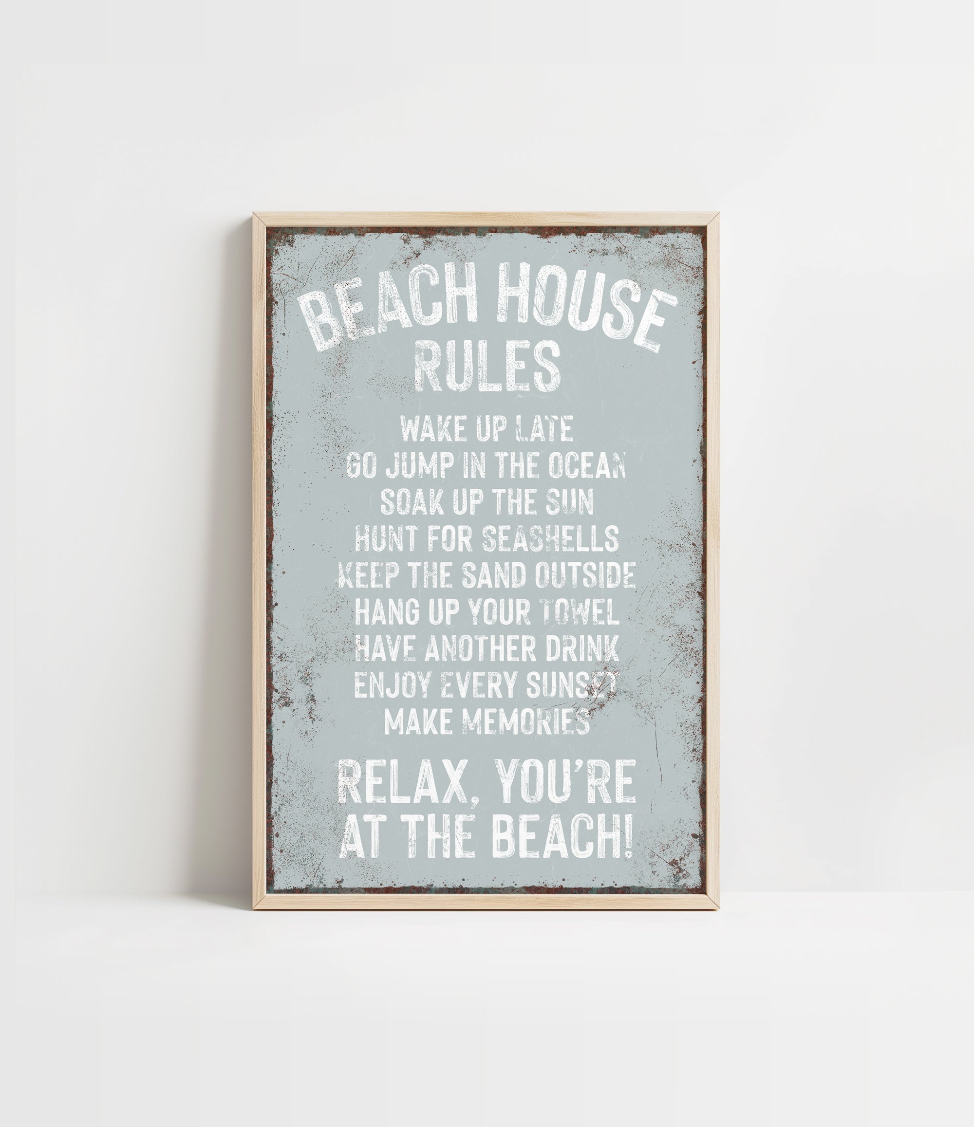 Beach House Rules