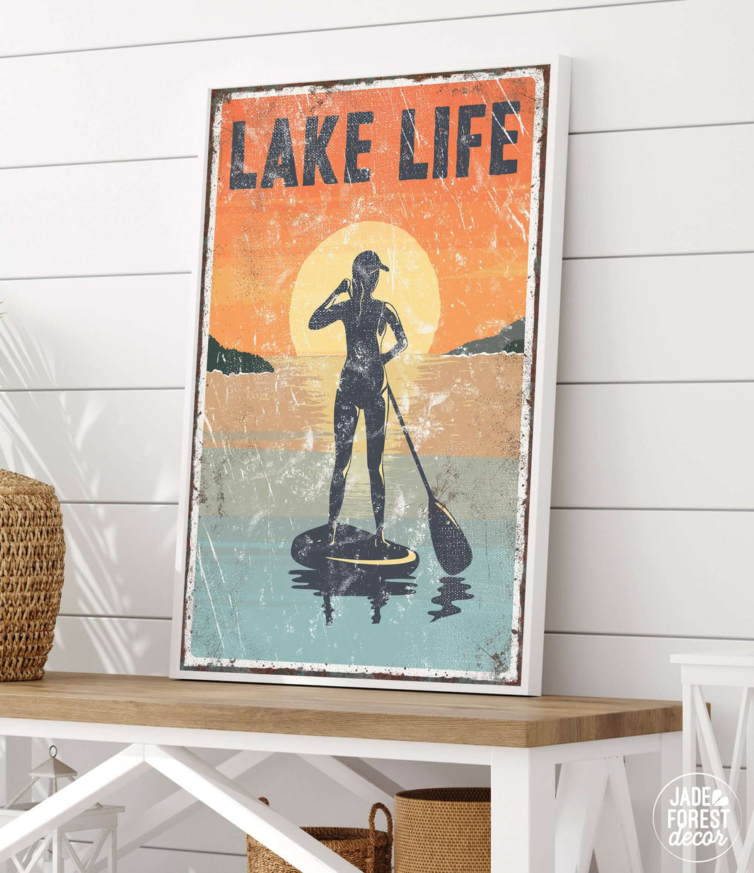 Modern Farmhouse Signs for Lake House Decor